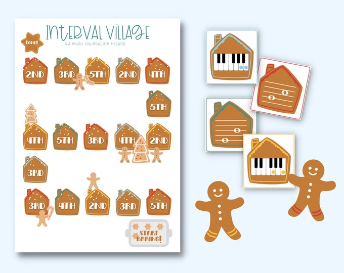 Interval Village | Reading Game - Etsy