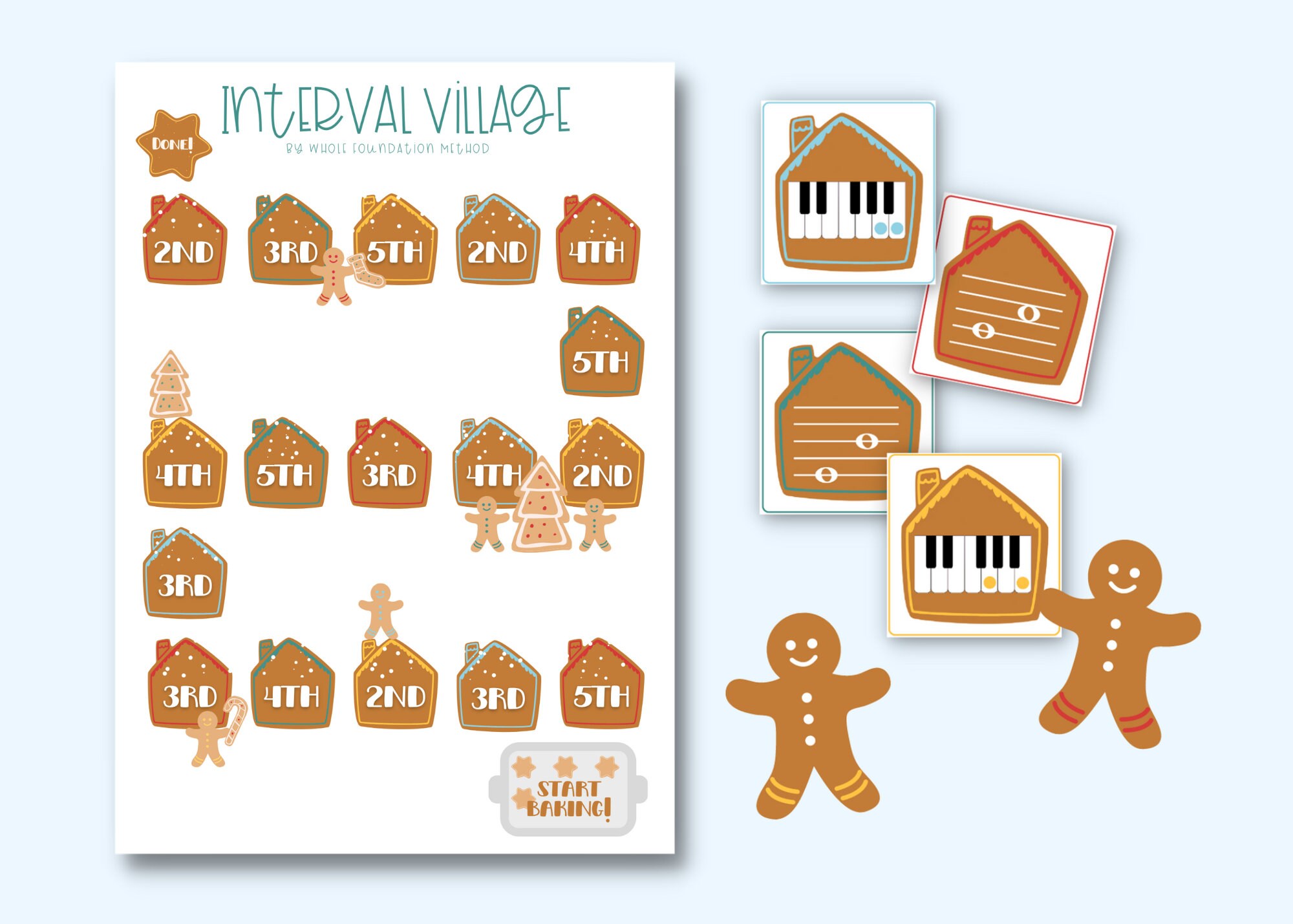 Interval Village | Reading Game - Etsy