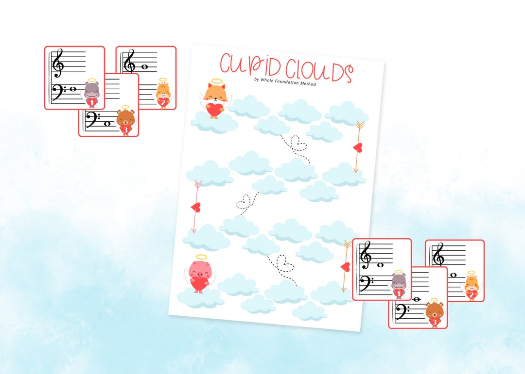 Cupid Clouds | Landmark Valentine's Day Game - Etsy