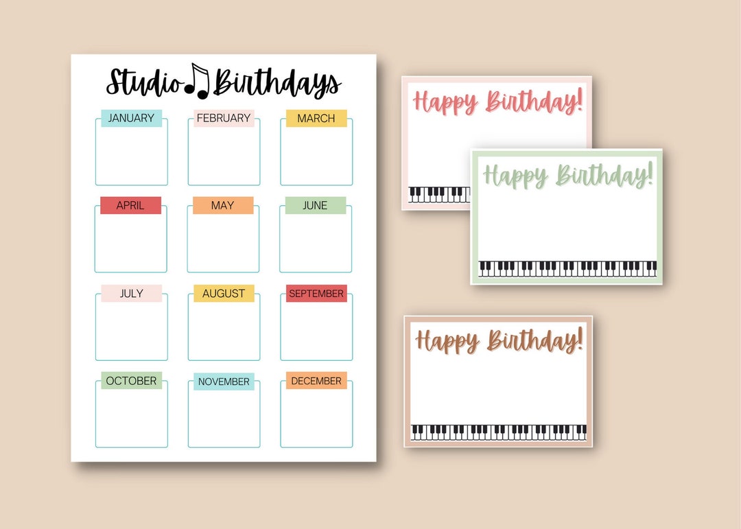 Student Birthday Kit - Etsy