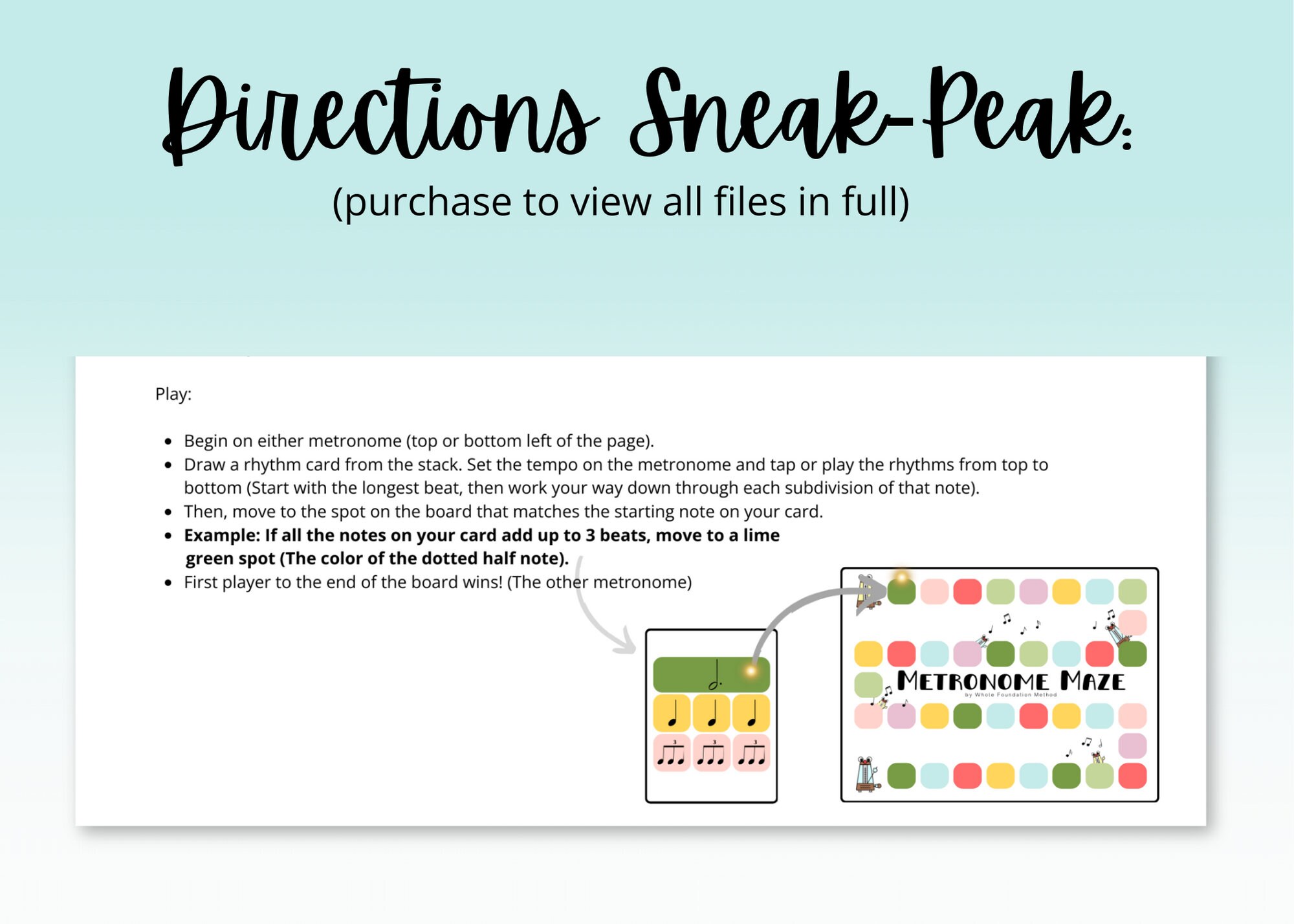 Metronome Maze | Tempo & Rhythm Game - Etsy