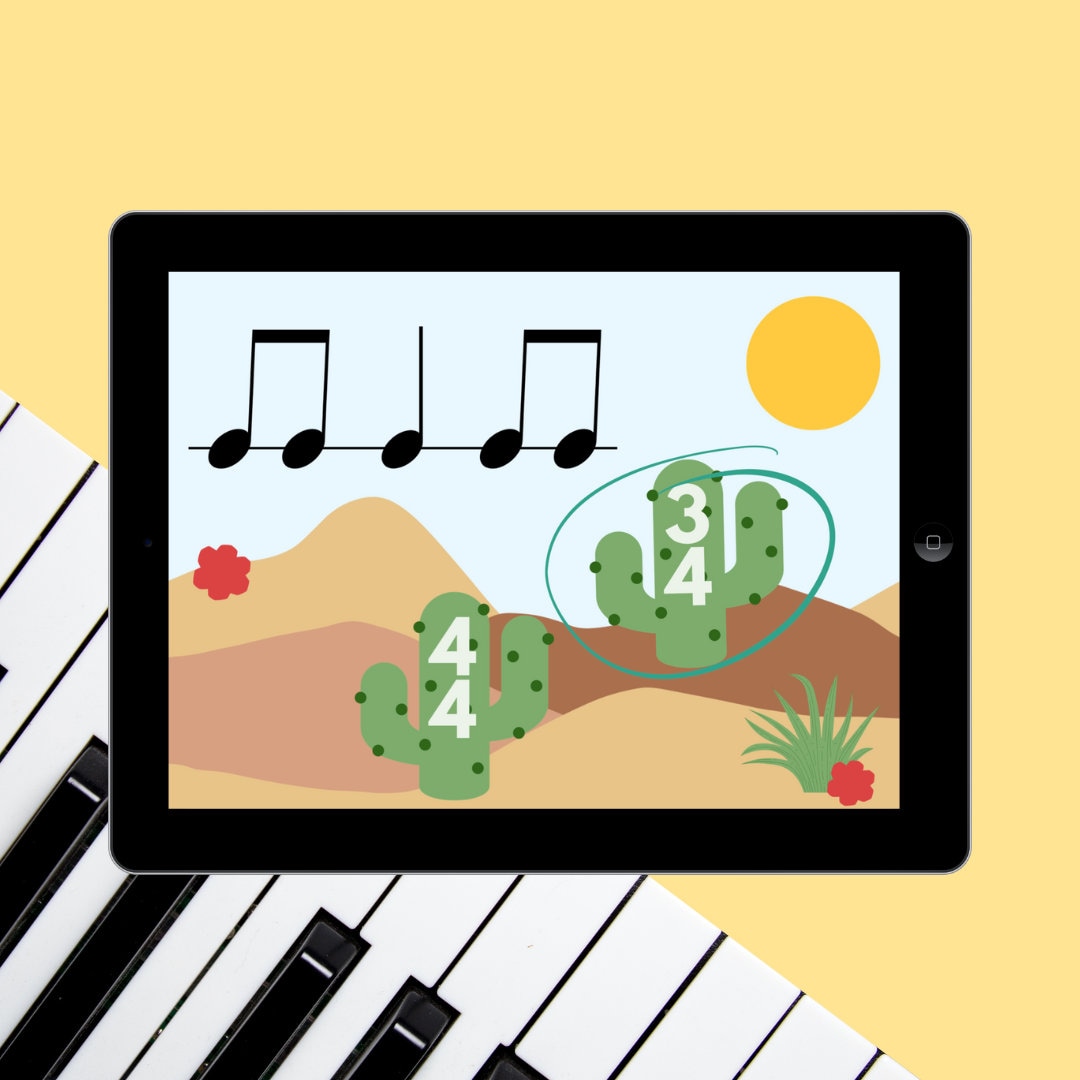 Desert Time | Time Signature Boom Card Game - Etsy