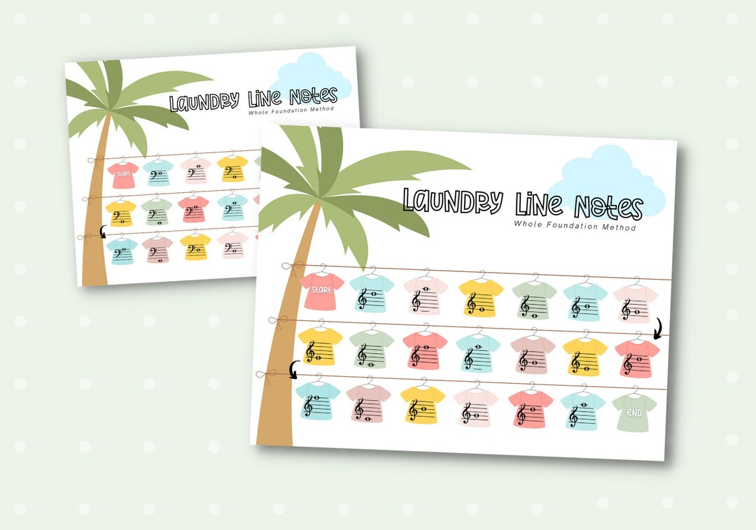 Laundry Line Notes - Etsy