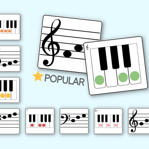 Piano Key Match: 2nd Edition - Etsy