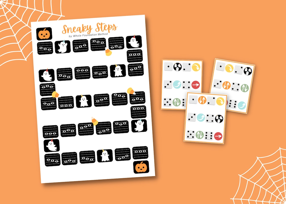 Sneaky Steps | Beginner Reading Game - Etsy