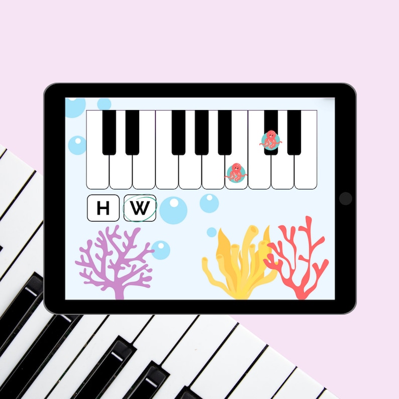 Whole & Half Steps | Boom Card Game - Etsy