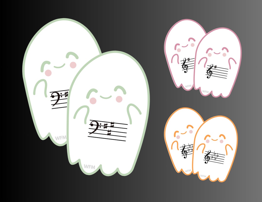 Ghosted! | Key Signature Matching Game - Etsy