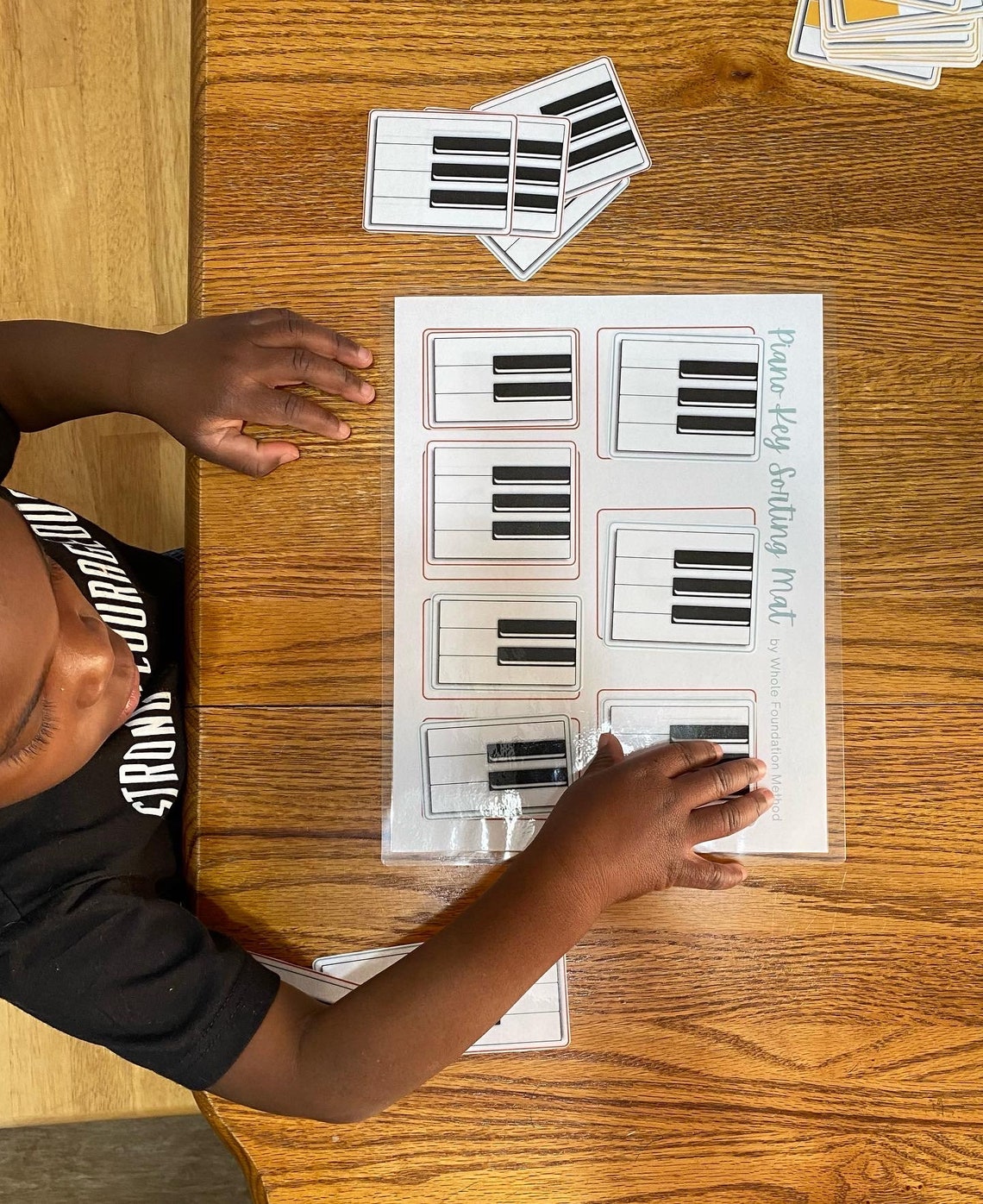 Piano Sorting Mats - Etsy