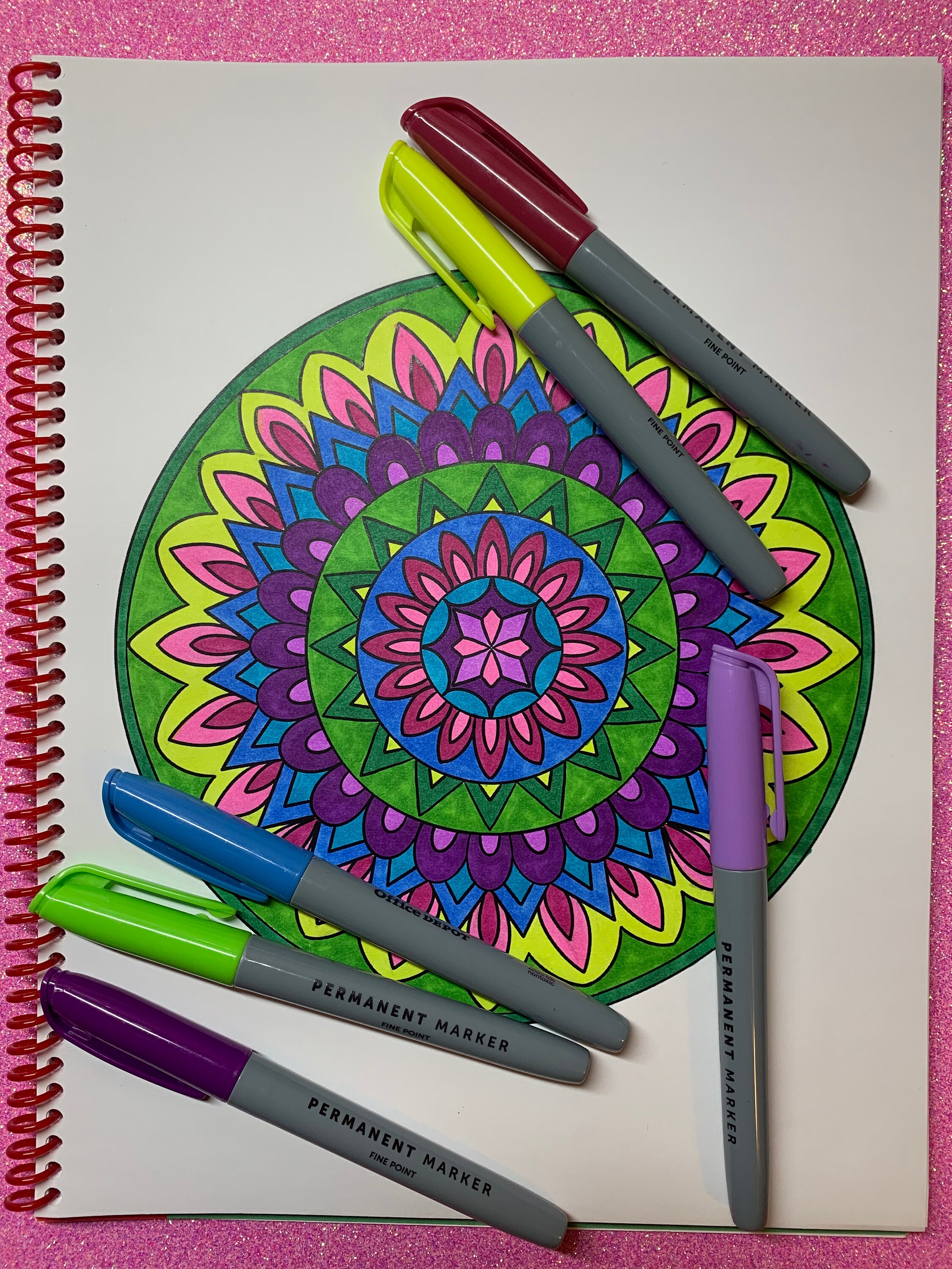 Harmony Adult Coloring Book Coloring Book Stress Relief | Etsy