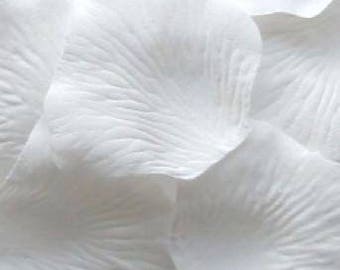 White fabric flower | Etsy