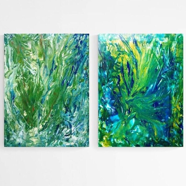 Seaweed Painting - Etsy