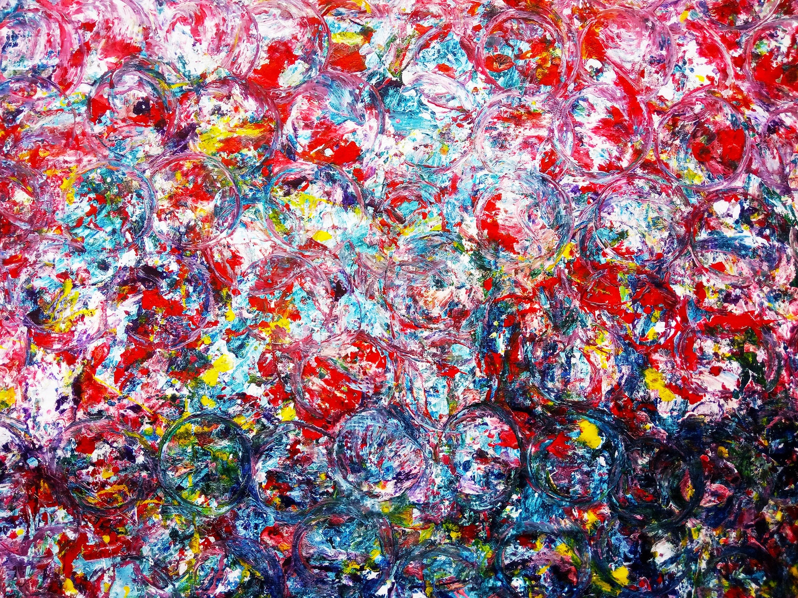 Multiverse Space Large Painting Fantasy Art Fractal Artwork - Etsy