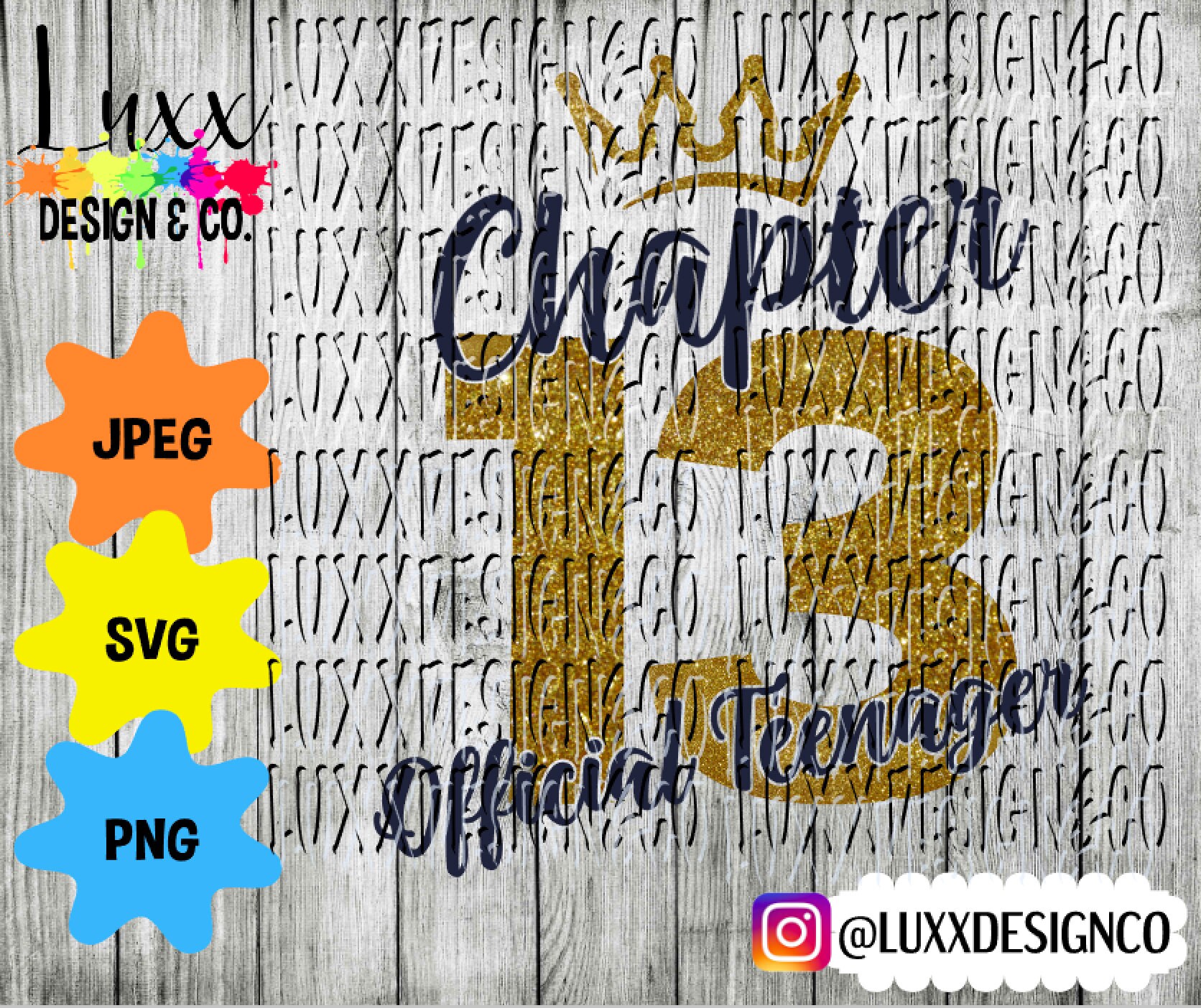 Chapter 13 Svgofficial Teenager Svg13th Birthday Svgteenage | Etsy