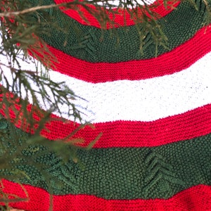 Forest for a Tree Skirt Knitting Pattern PDF Download and Bonus Sweet ...