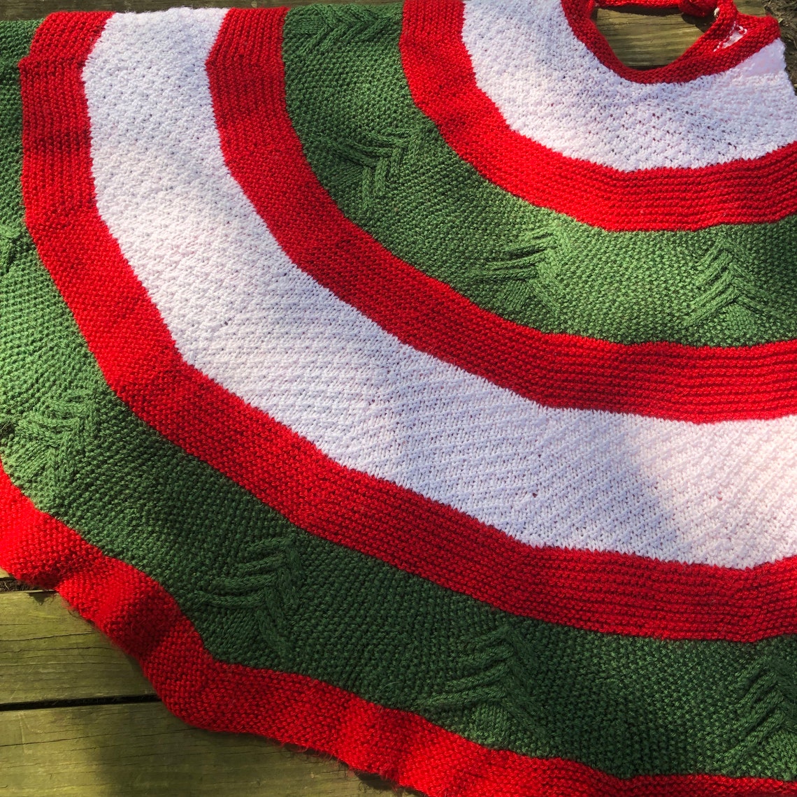 Forest for a Tree Skirt Knitting Pattern PDF Download - Etsy
