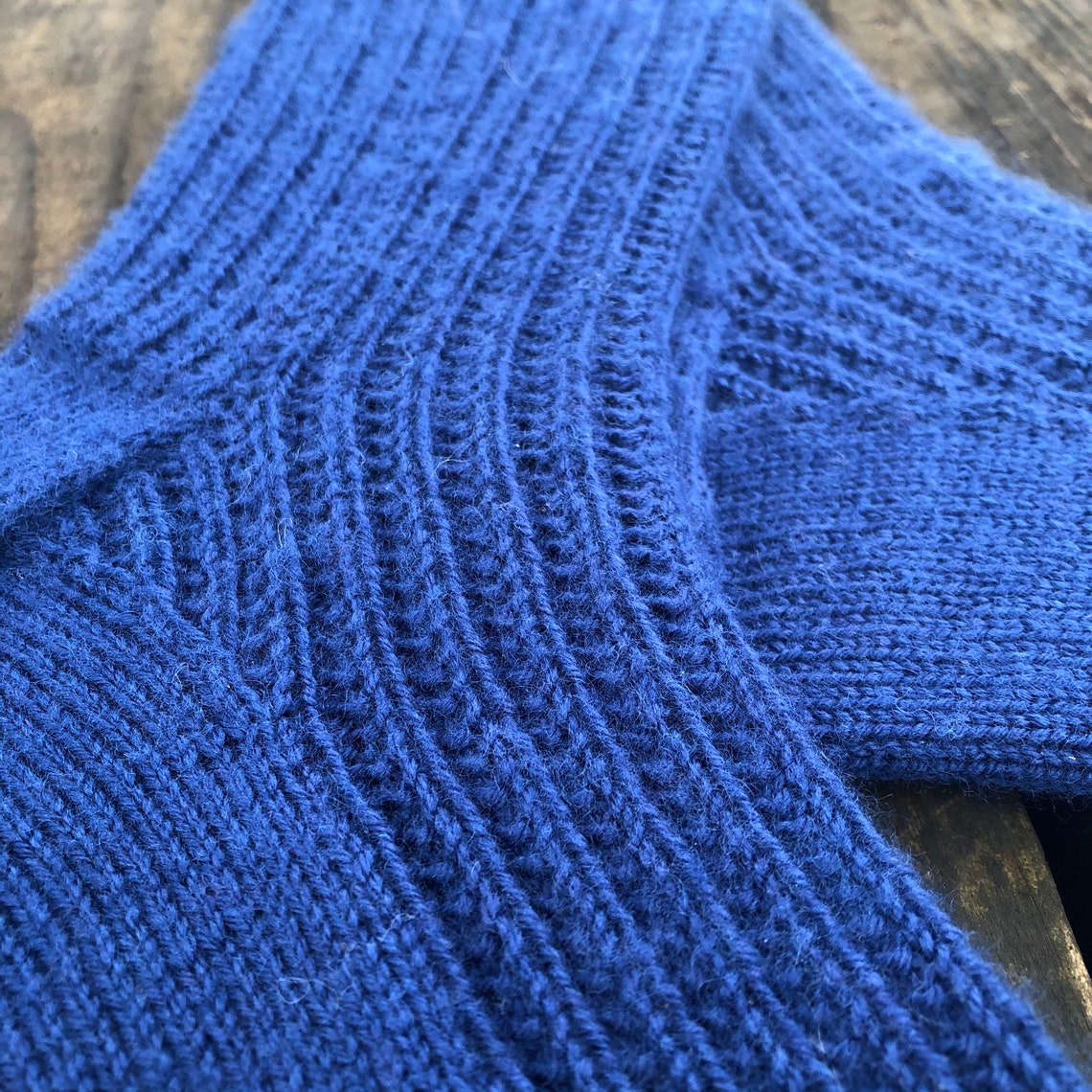 Farrow-rib Socks Knitting Pattern PDF Download - Etsy