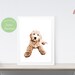 Goldendoodle Dog, Digital Download, Dog Poster, Golden Doodle Animal ...