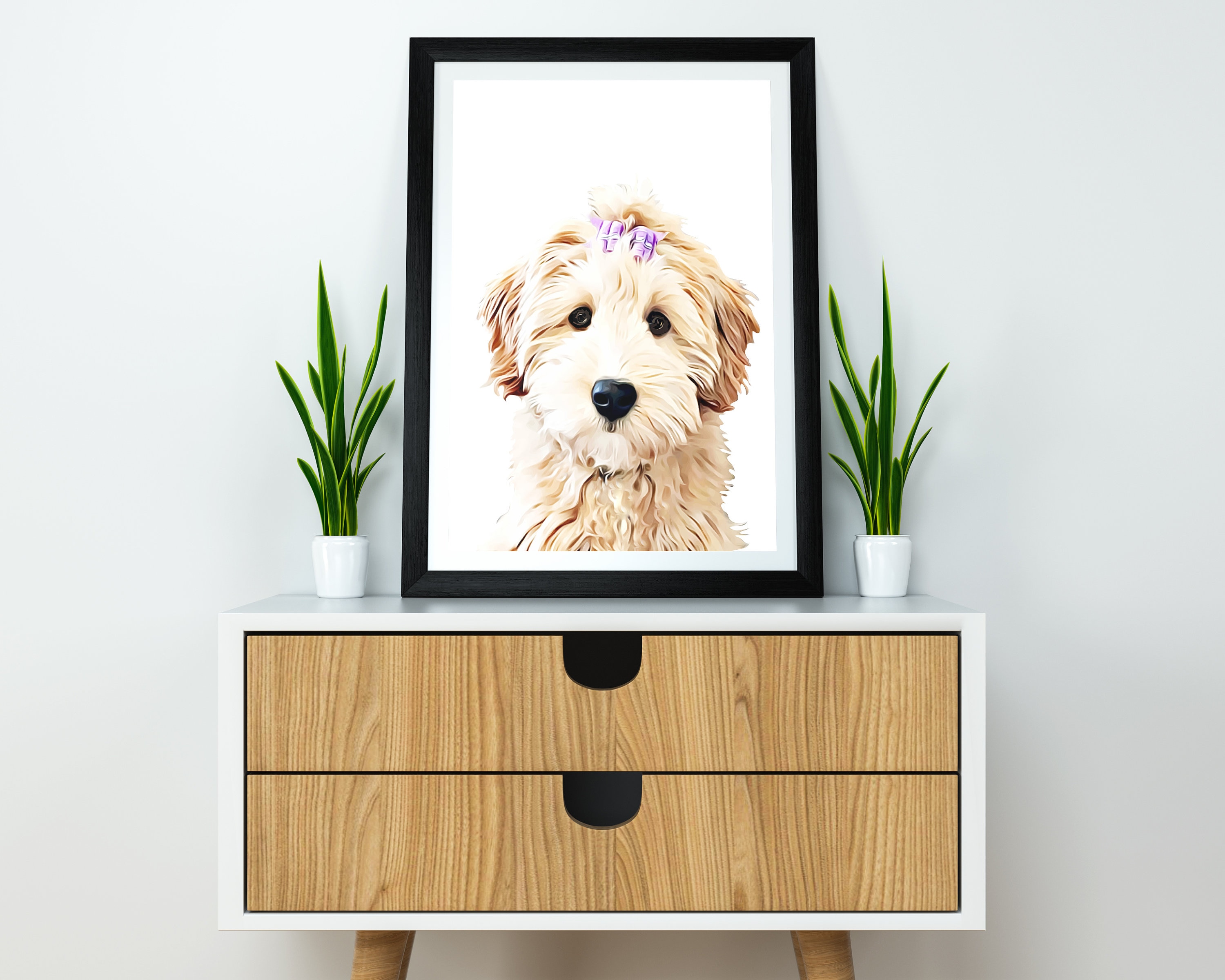 Goldendoodle Printable Wall Art Digital Download Dog Poster | Etsy