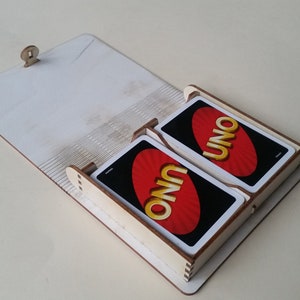 UNO card box | Etsy