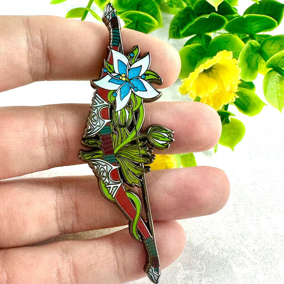 Silent Princess Enamel Pin - Etsy