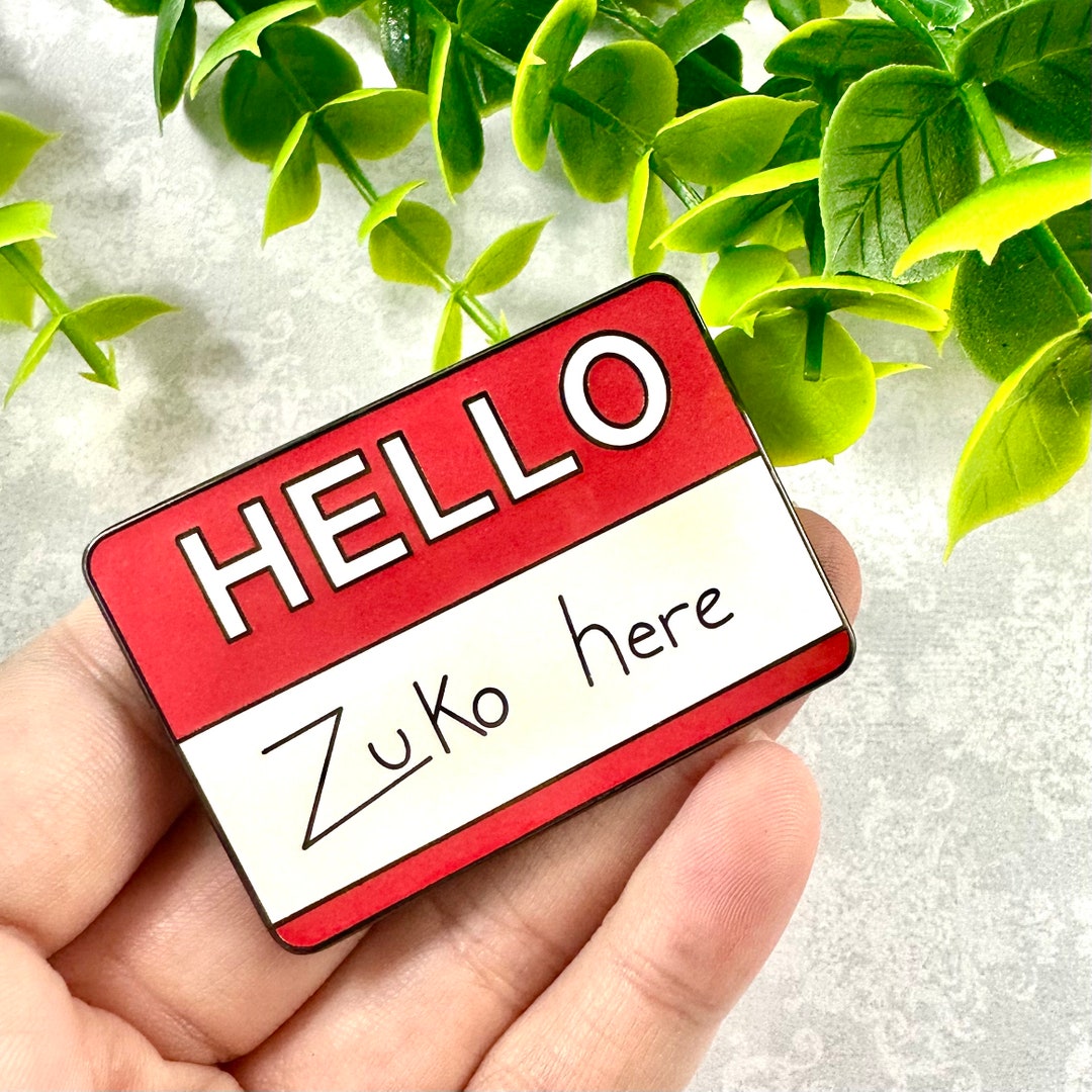 Zuko Glowing Enamel Pin - Etsy