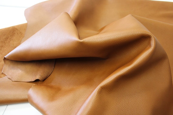 MAPLE BROWN LEATHER Upholstery Cowhide Leather 2.5 Oz 3 - Etsy