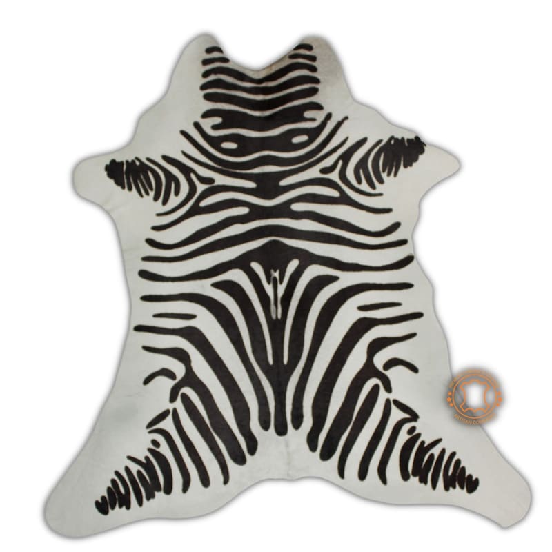 Zebra Calfskin Hide - Etsy