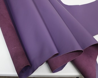 Purple Leather | Etsy