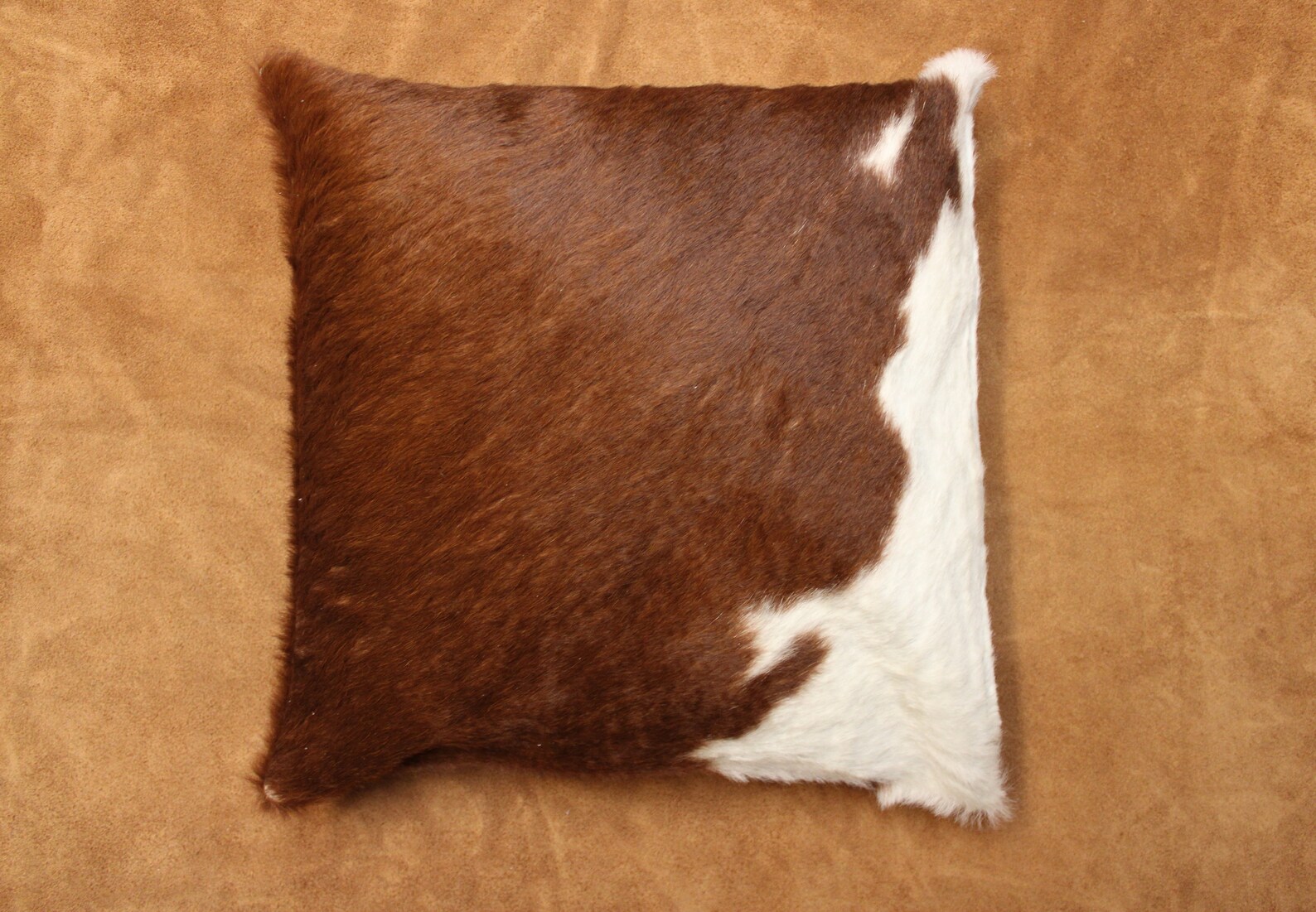 Cowhide Decor Set XL Tricolor Cowhide 2 Pillow Covers 6 - Etsy