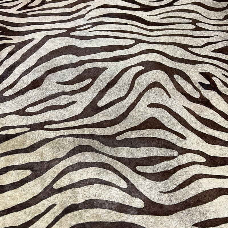 Zebra Print Leather - Etsy
