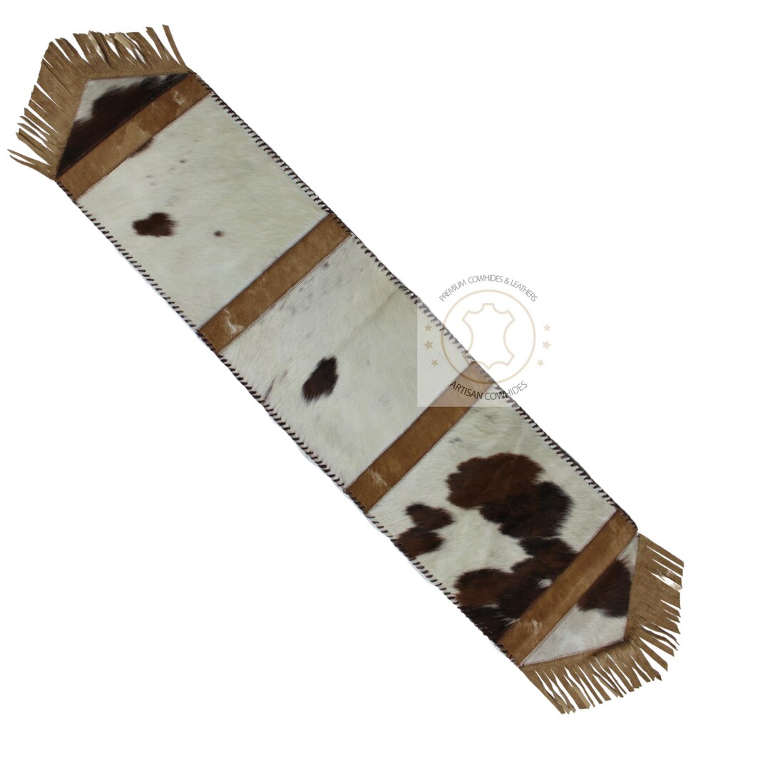 Cowhide Table Runner 5 Ft Long - Table Decor Runner - Etsy