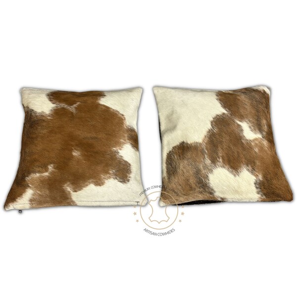 Cowhide Pillow - Etsy