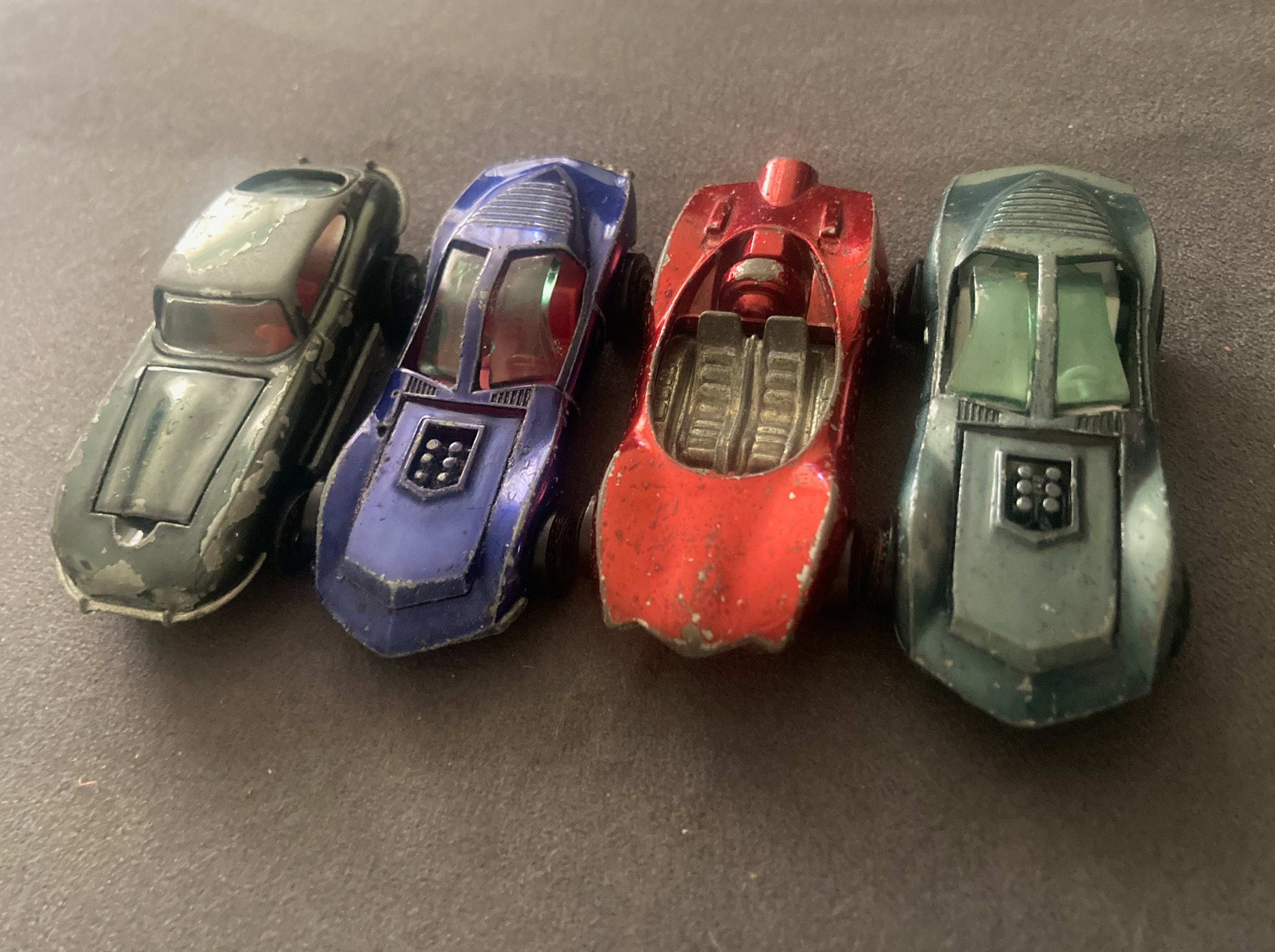 Lot of 4 Topper Johnny Lightning Red Line Vintage Diecast Cars - Etsy