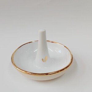 Handmade Ceramic Ring Stand With Jewellry Plate - Etsy