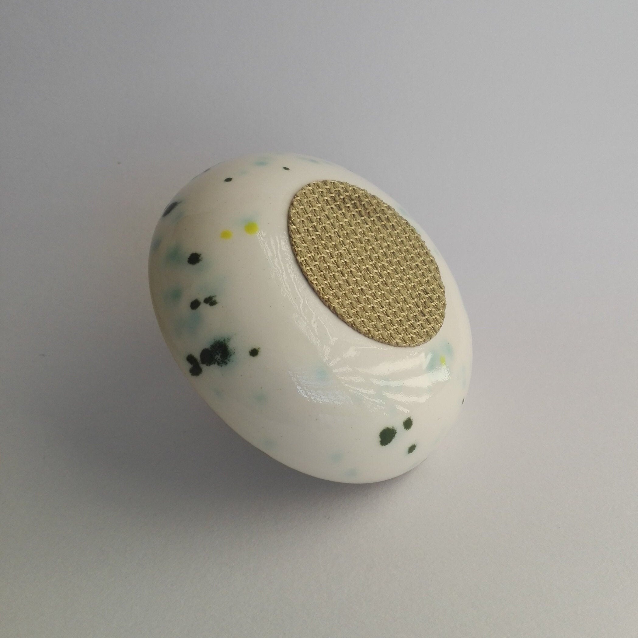 Handmade Ceramic Ring Stand With Jewellry Plate Green and - Etsy