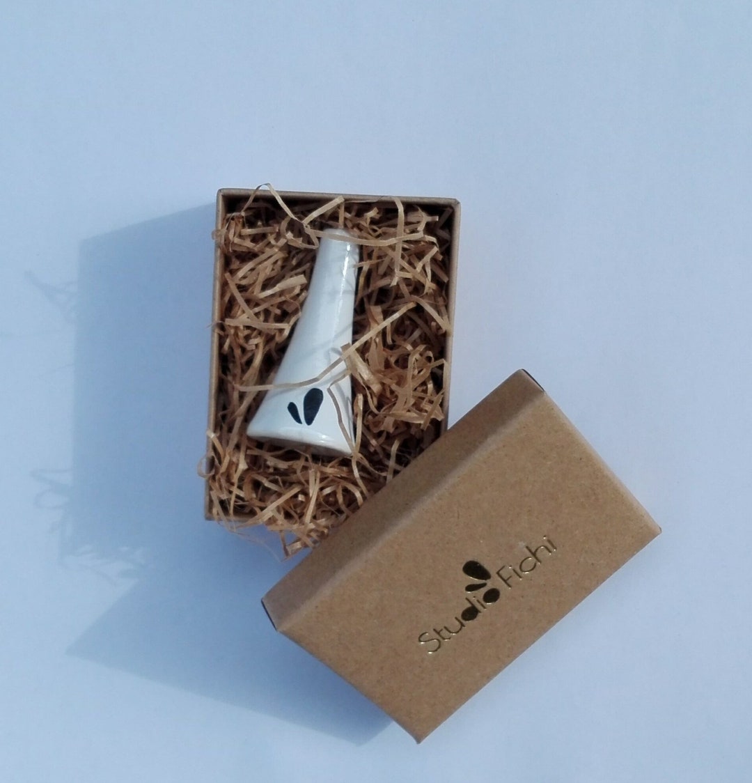 White Ceramic Ring Stand Small Ring Holder - Etsy