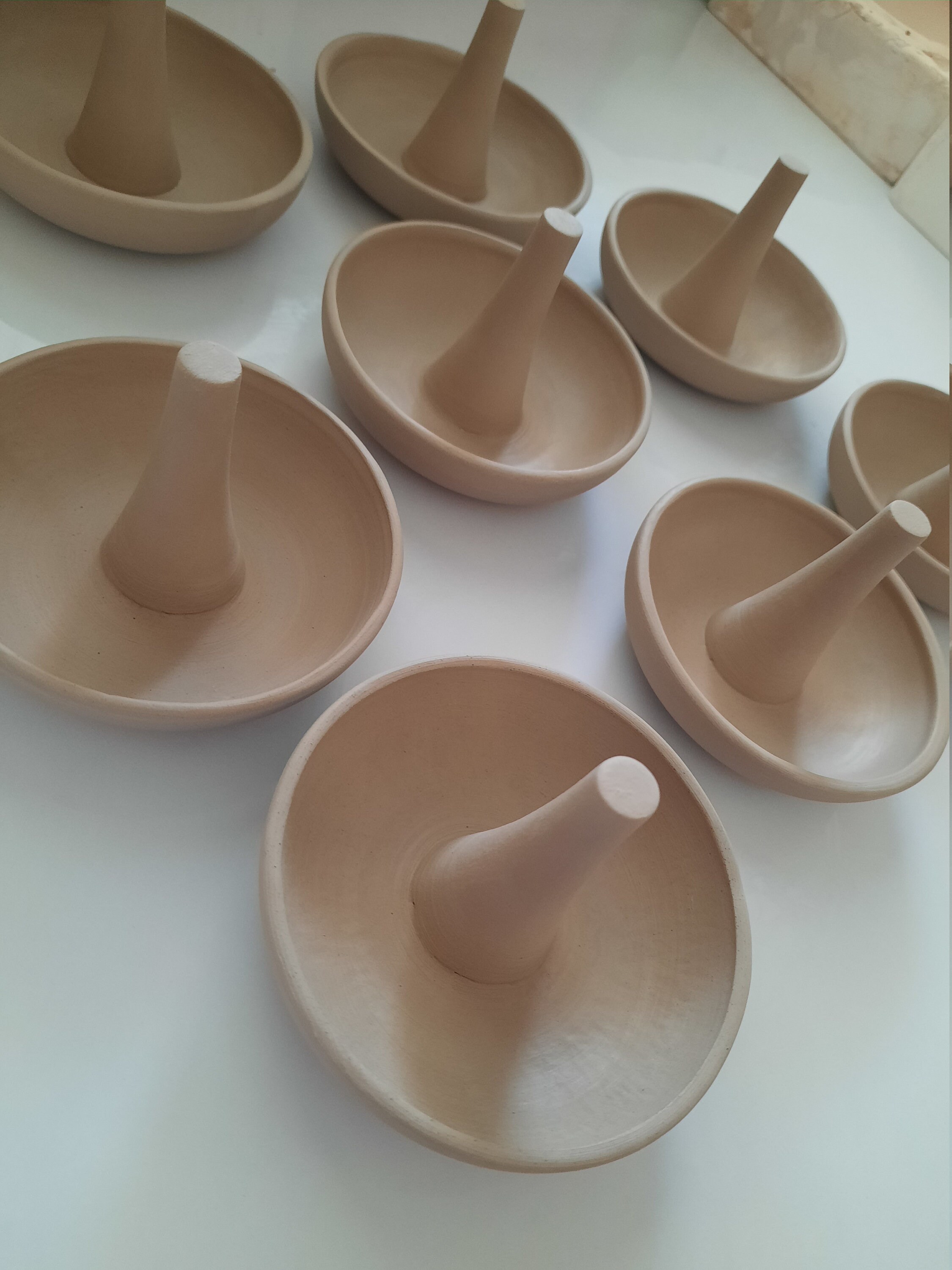 Ring Holder Handmade Ceramic Ring Stand With Jewellry Plate | Etsy