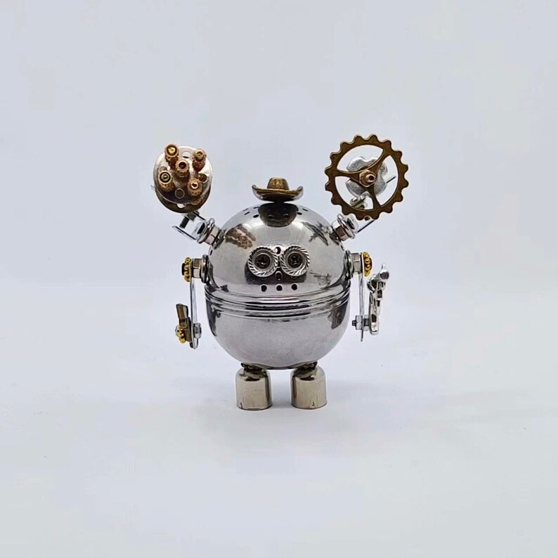 Steampunk Mechanical DIY Minion Model Ornaments Handmade Creative Small ...
