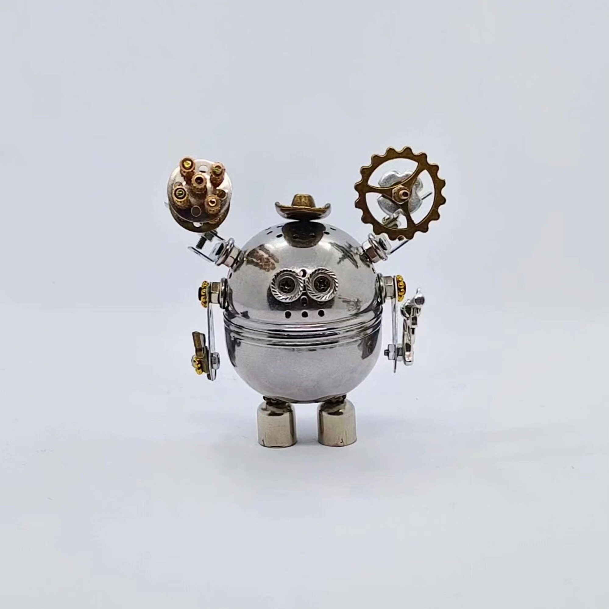 Steampunk Mechanical DIY Minion Model Ornaments Handmade Creative Small ...