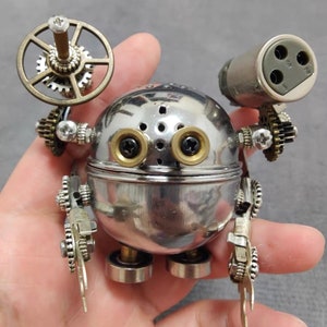Steampunk Mechanical DIY Minion Model Ornaments Handmade Creative Small ...