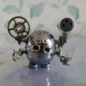 Steampunk Mechanical DIY Minion Model Ornaments Handmade Creative Small ...