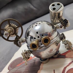 Steampunk Mechanical DIY Minion Model Ornaments Handmade Creative Small ...