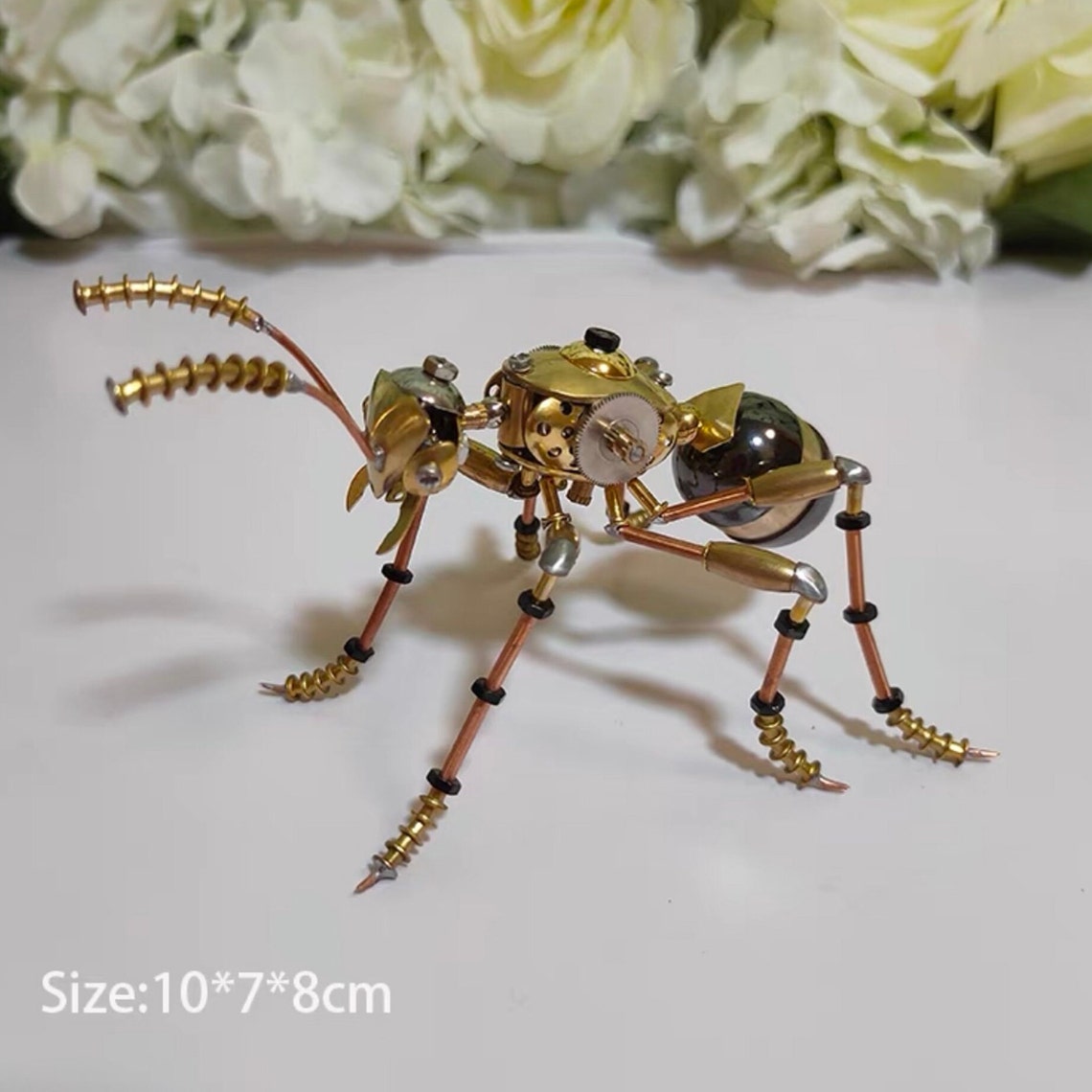 Steampunk Mechanical Insect Sculpture Ant Figurine Steampunk - Etsy