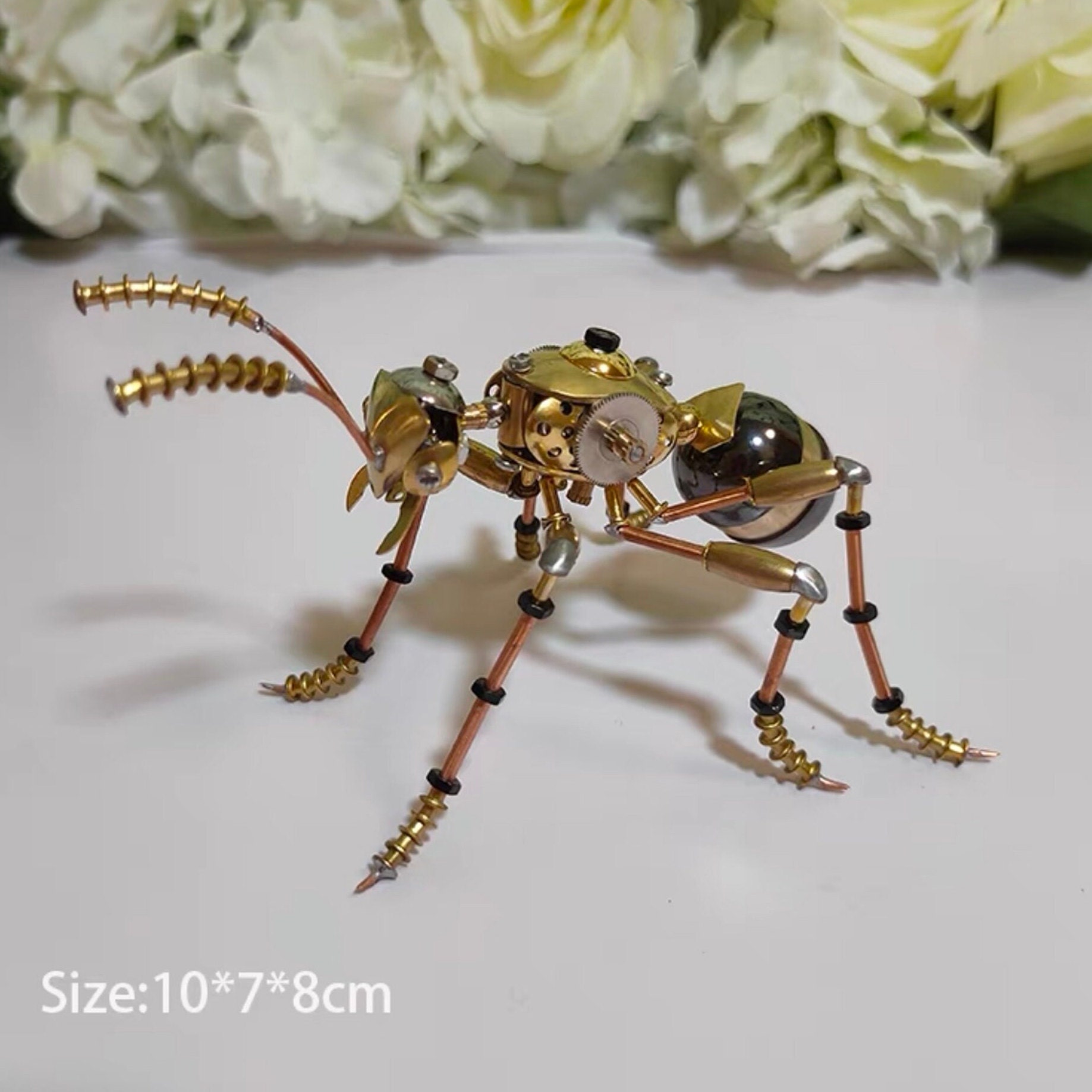 Steampunk Mechanical Insect Sculpture Ant Figurine Steampunk - Etsy