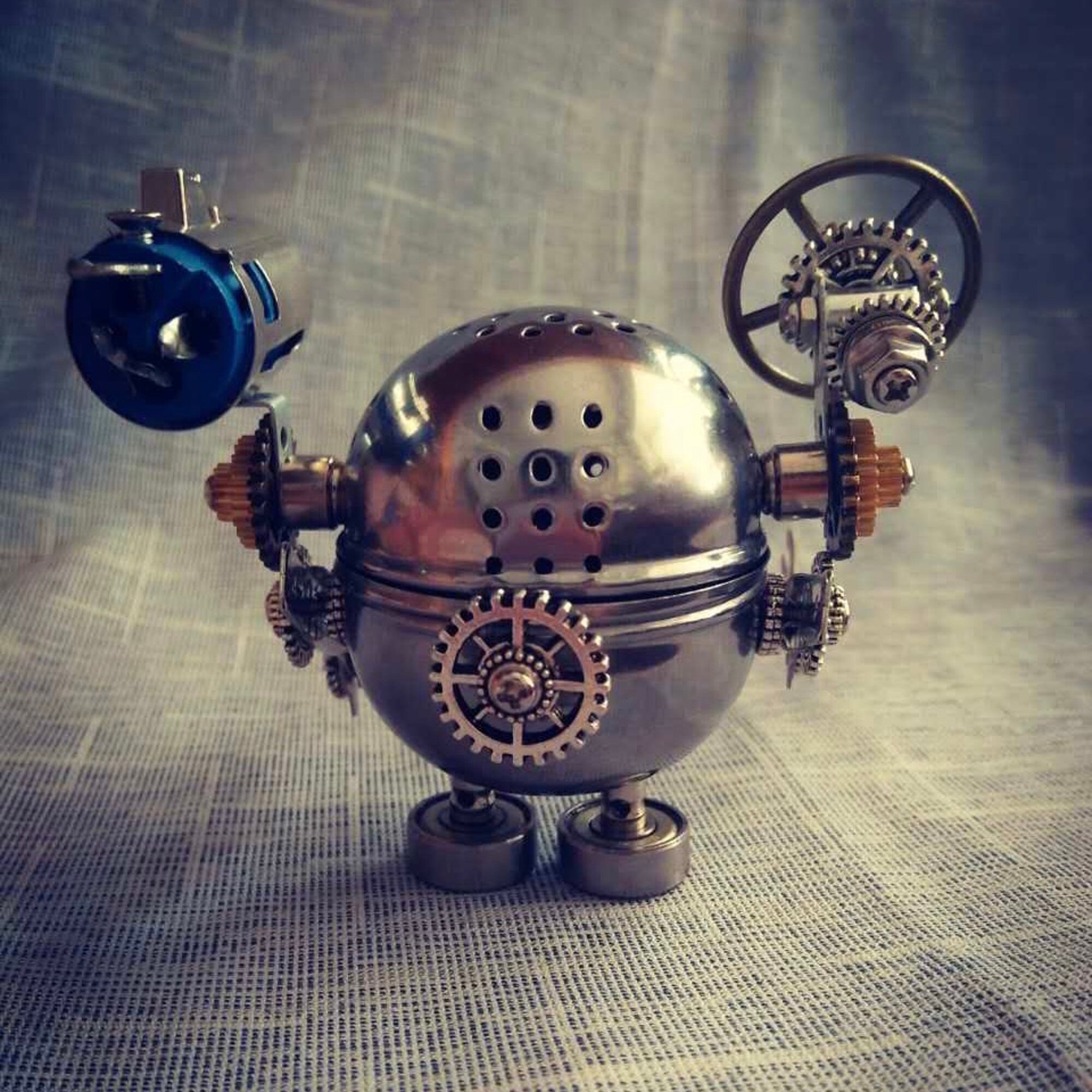Steampunk Mechanical DIY Minion Model Ornaments Handmade Creative Small ...