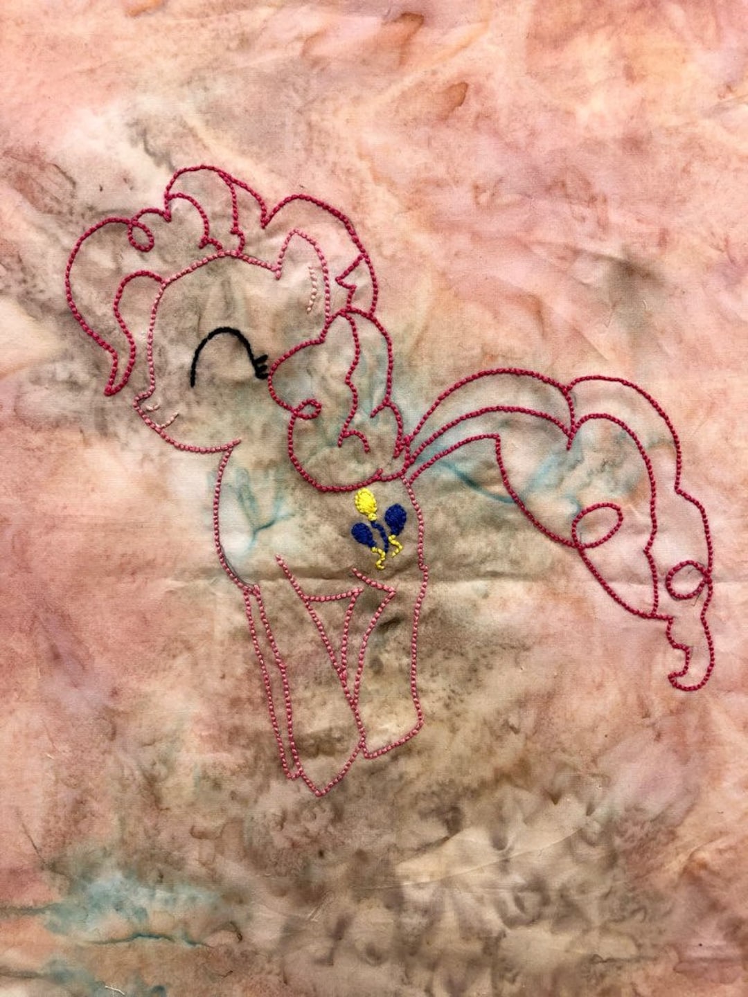 Pinkie Pie Embroidery - Etsy