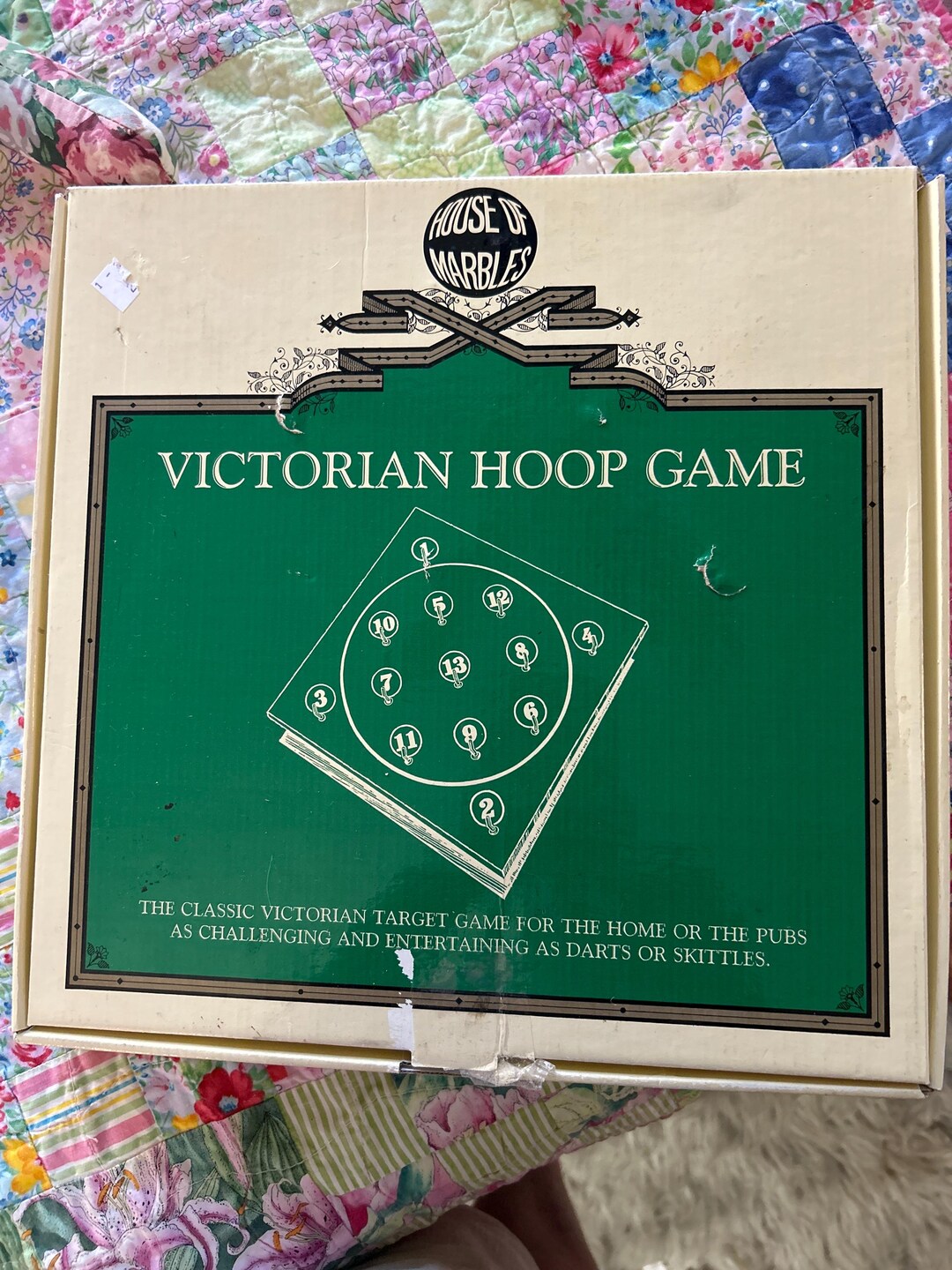 House of Marbles Classic Victorian Hoop Game Made in England Vintage ...