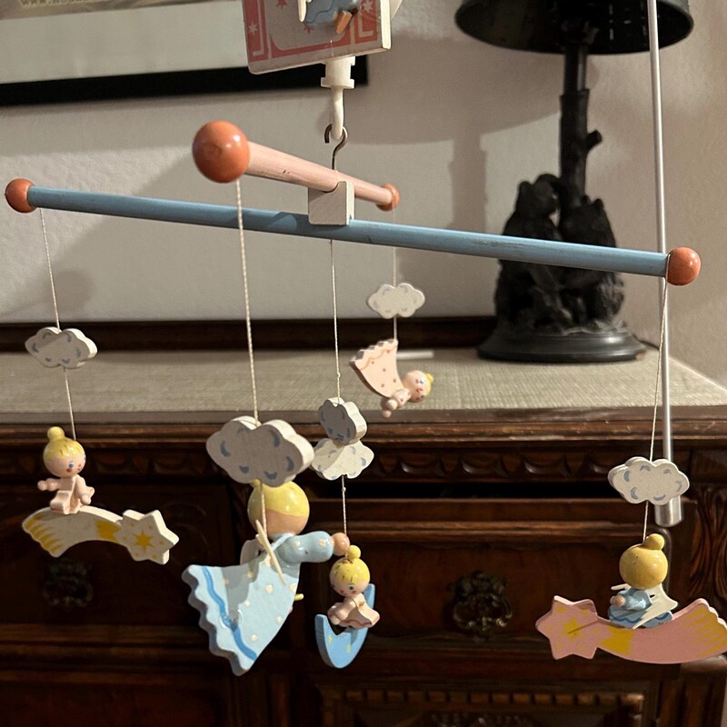 Vintage Crib Mobile - Etsy