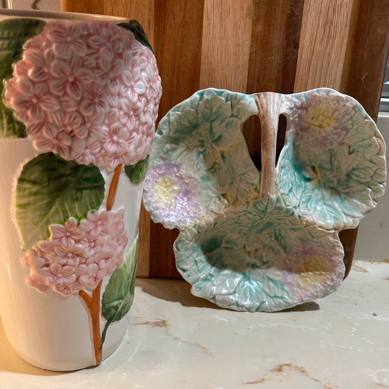 Hydrangeas in Vase - Etsy