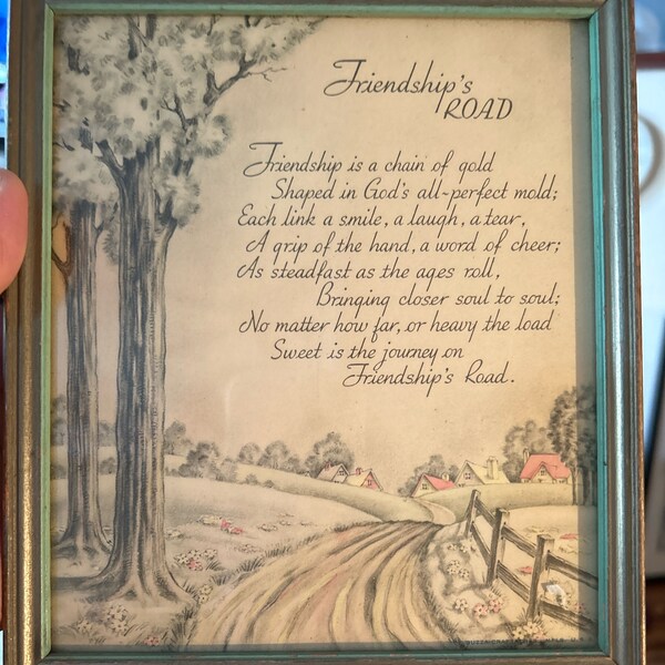 Framed Poem - Etsy